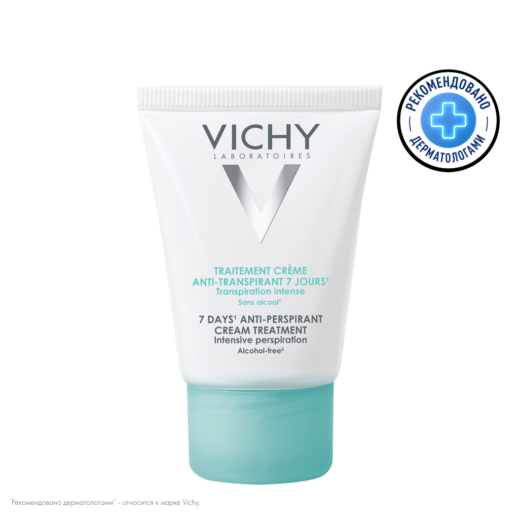 Vichy Deodorants дезодорант-крем 7 дней регулирующий 30 мл 1 шт ...