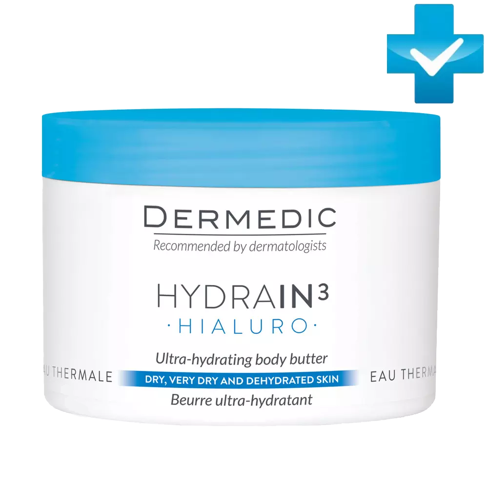 Dermedic Hydrain3 Hialuro Ультра увлажняющее масло для тела 225 мл 1