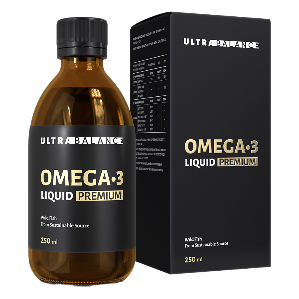 Омега-3/Omega-3 Premium UltraBalance раствор фл 250 мл 1 шт купить в ...