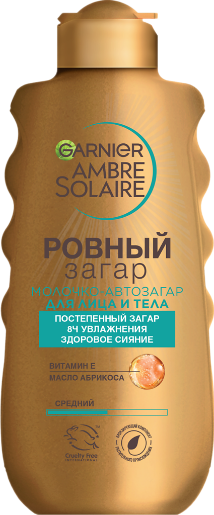 Garnier Ambre Solaire Молочко-автозагар для тела увлажняющее с маслом ...